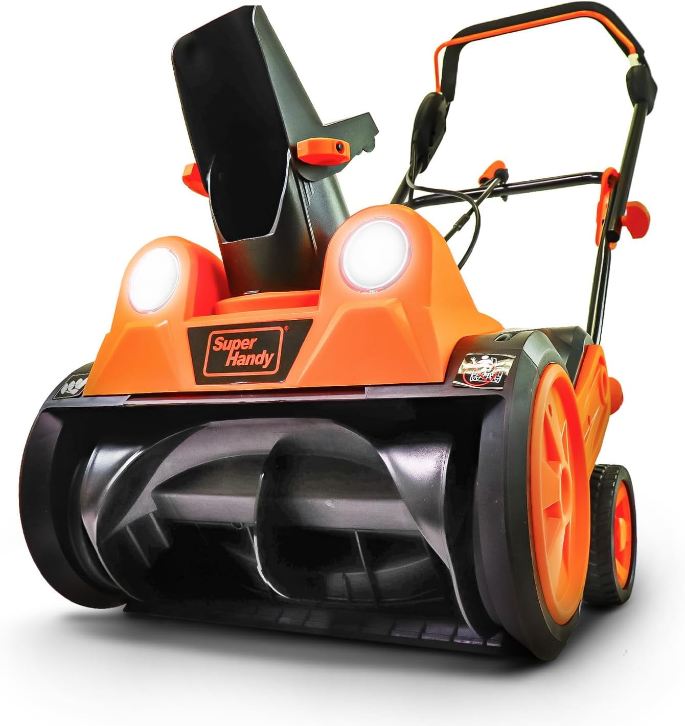 SuperHandy Electric Snow Blower 46x25 cm Path, 327 kg/min, 7.6m Throw ...