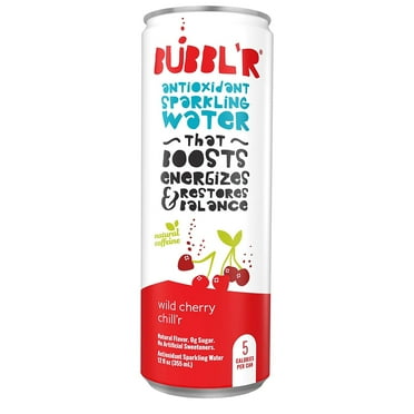 BUBBL'R Antioxidant Sparkling Water Variety Pack 12 fl oz Includes ...