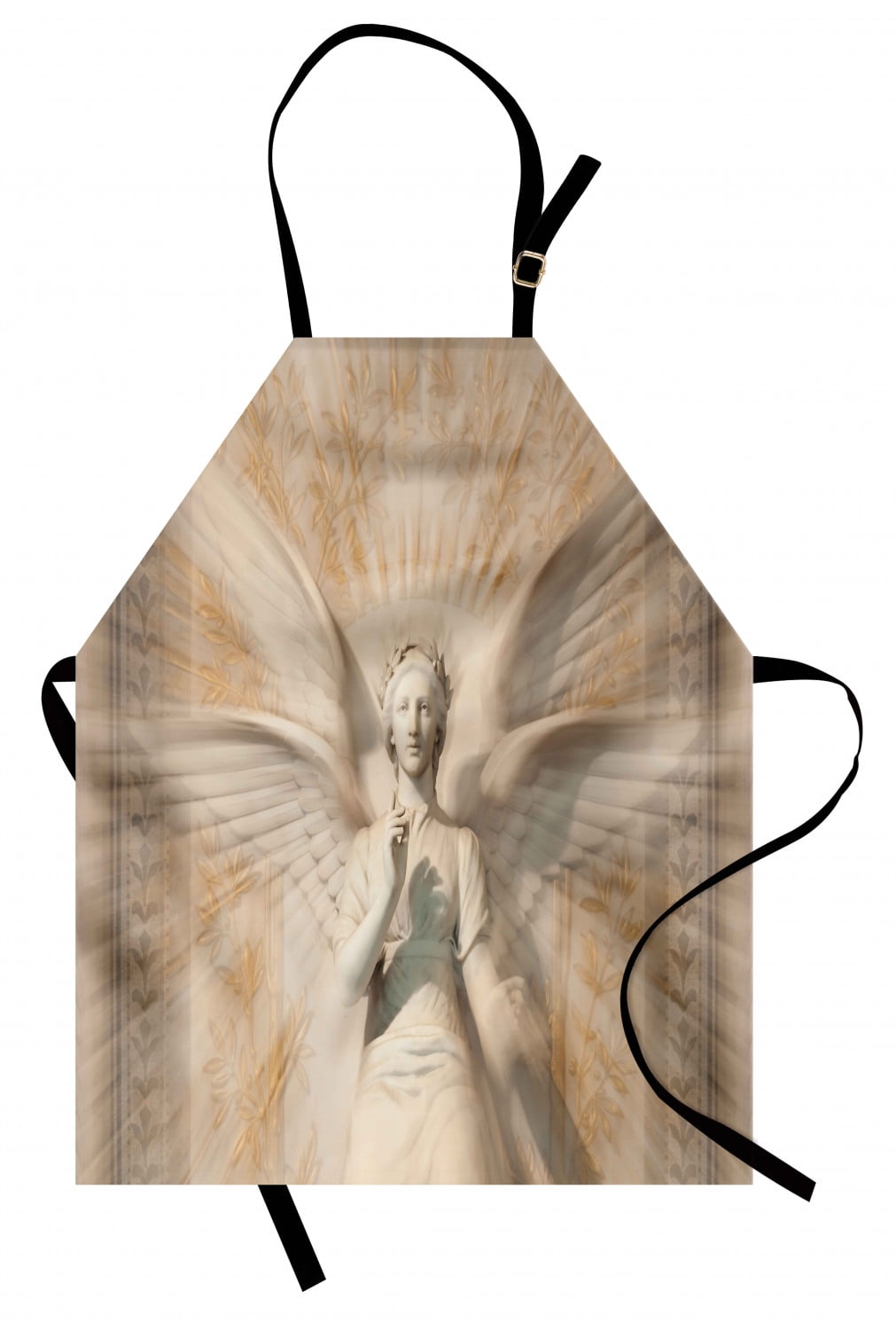 Sculptures Apron Statue of Angel Woman in Medieval Cathedral Site ...