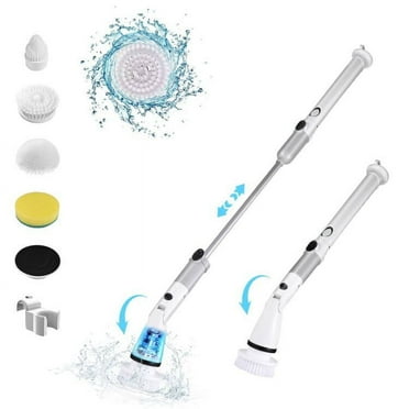 HOTO Wand™ Electric Spin Scrubber, Rechargeable Grout Cleaning Brush ...