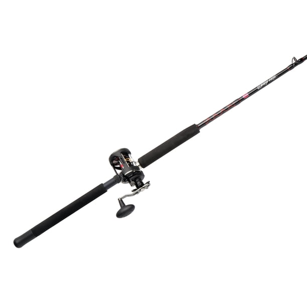 PENN 6’6” Warfare Level Wind Fishing Rod and Reel Conventional Combo ...