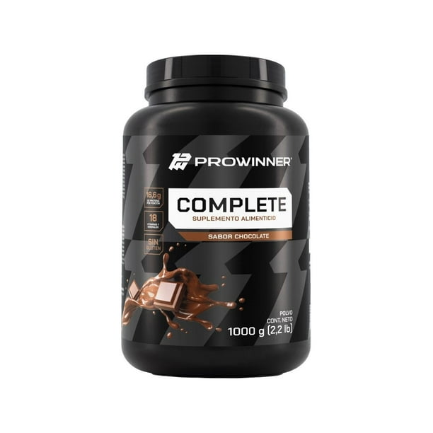 Suplemento Complete ProWinner polvo Sabor Chocolate 1 Kg | Bodega Aurrera en línea