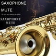 Soprano Saxophone Practice Mute Silencer - Silent Aluminum Sax Sound ...