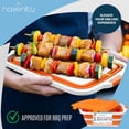 Havenity Collapsible BBQ Prep Tub 16L - For Meal Prep, Marinating, Food ...