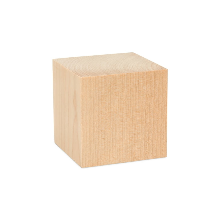 Plain Wooden Cubes