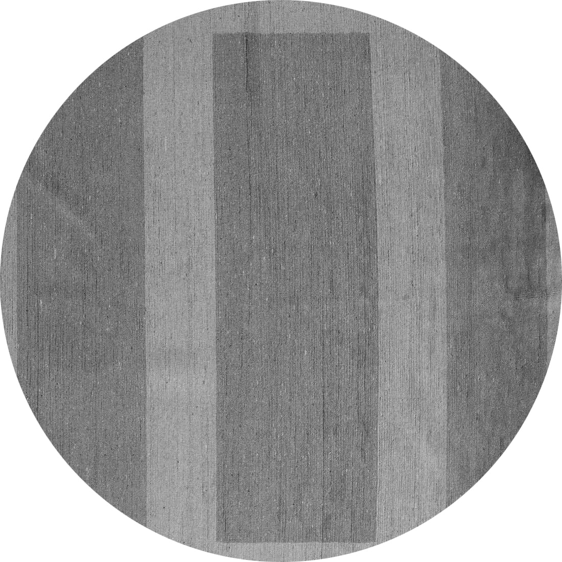 Ahgly Company Indoor Round Abstract Gray Modern Area Rugs, 4' Round ...
