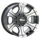 15" Black DC-2 (TM) Wheel by Cepek Wheel 90000000480 - Walmart.com