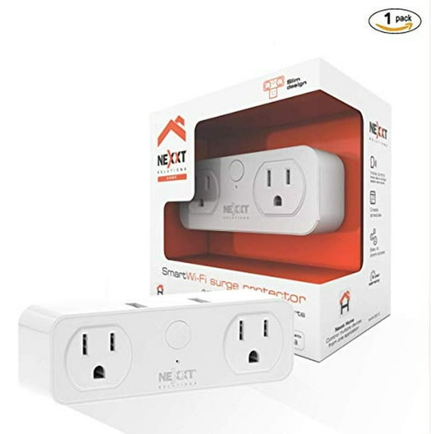 Enchufe Inteligente Nexxt Home NHP-D610 (Doble salida, Wi-Fi, 110V ...