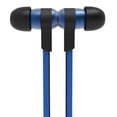 iHome iB39 Wireless Bluetooth Metal Earbuds with Mic - Blue - Walmart.com
