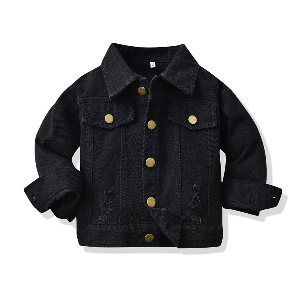 Click here for Asdfzx Kids Jacket For Girls Button Denim Jacket C... prices