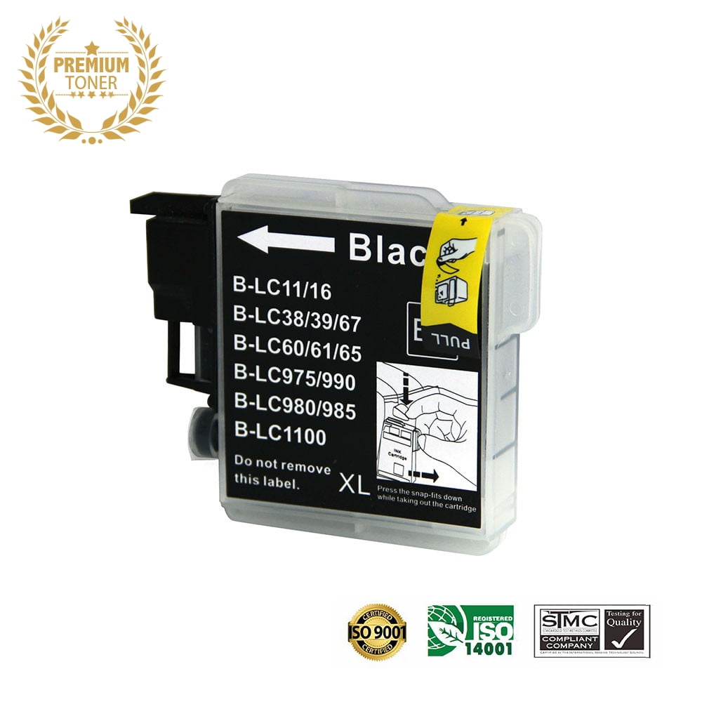 Ultra Ink™ New Brother Printer LC61 BK Black Inkjet Cartridge Online ...