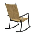 Better Homes & Gardens Ventura Outdoor Steel Rocking Chair, Natural ...