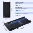 SSPHPPLIE Walking Pad, 15.75"*34.84" Walking Area, Under Desk Treadmill ...