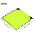 42x34cm Nylon Drawstring Bag, 10 Pack Storage Bulk Cinch Backpack Sack ...