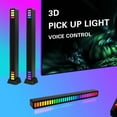 Jileijar Car Atmosphere Lamp Led Voice Control Lamp Pickup Lamp Bluetooth Induction Lamp Y5c0