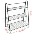MONIPA 3-Layer Metal Plant Rack Flower Display Rack Pot Storage Rack ...