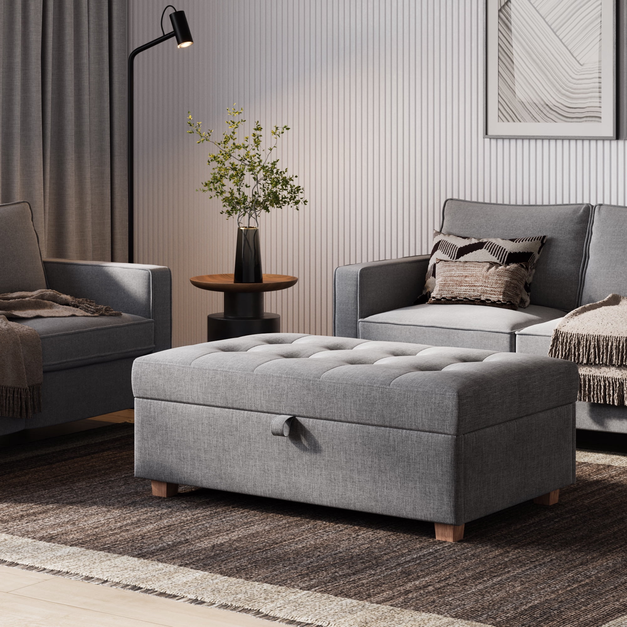 Click here for Corliving Aubin Large Fabric Upholstered Indoor St... prices