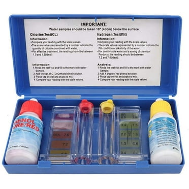 Manufacturer Varies Water Analysis Kit, For PH and Chlorine 2ZTV9 ...