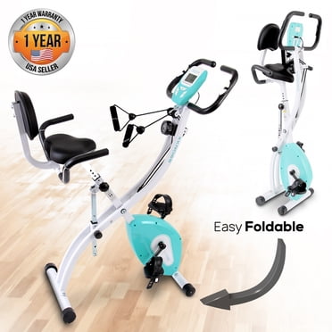 As Seen On TV Slim Cycle 2-in-1 Fitness Recumbent & Foldable Stationary ...