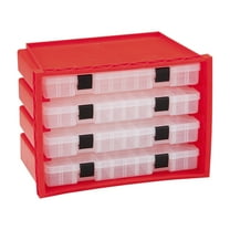 Plano Portable Rack System Organizer w/ 4 Utility Storage Box Drawers ...