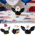 10PCS Mini Resin Bald Eagle Figurines,Miniature Independence Day ...