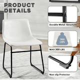 Waleaf 18 inch Bar Stools Set of 4,Counter Height Bar Stools with Back ...