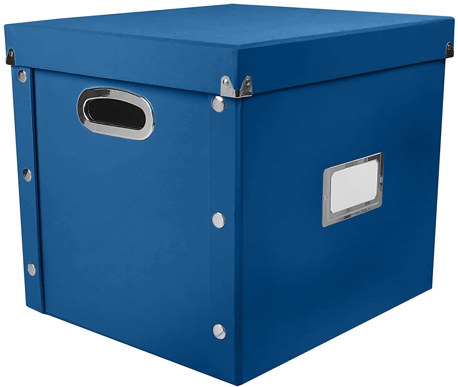 Snap-N-Store Vinyl Record Box, Classic Blue - Walmart.com