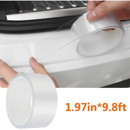 Car Door Edge Guard Transparent Car Door Protector Anti-Collision Film ...