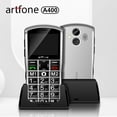 Artfone 4G Volte Unlocked Cell Phone for Seniors, Big Button Mobile ...