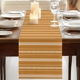 Boho Burnt Orange Burlap Cotton Table Runner 13x108 Inches Long ...