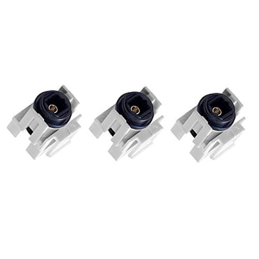 PREMISA™ F-TYPE RIGHT ANGLE ADAPTER 90° FEMALE F TO MALE F CONNECTOR (8 ...