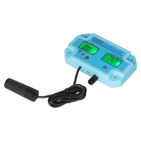 Water Quality Tester, Hydroponic Monitor Backlight Portable PH EC ...