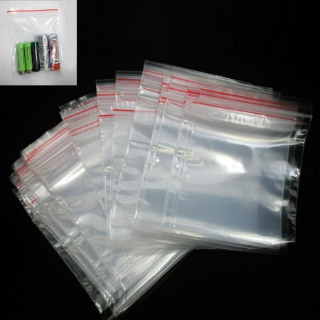 500 3" X 4" Reclosable Bags Clear Poly Bag Small Baggies Heavyduty 2Mil ...