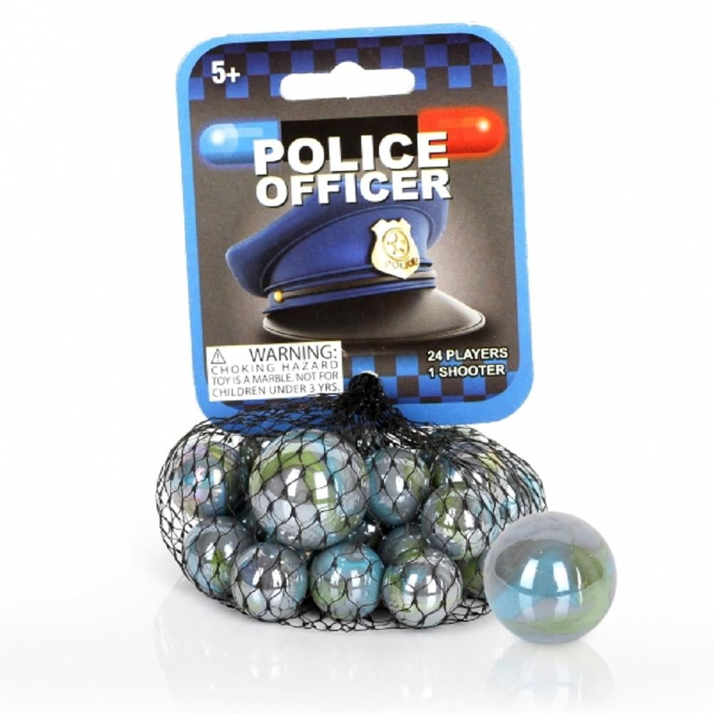 Outdoor Play Jupiter Game Net Set 25 Piece Glass Mega Marbles Marble ...