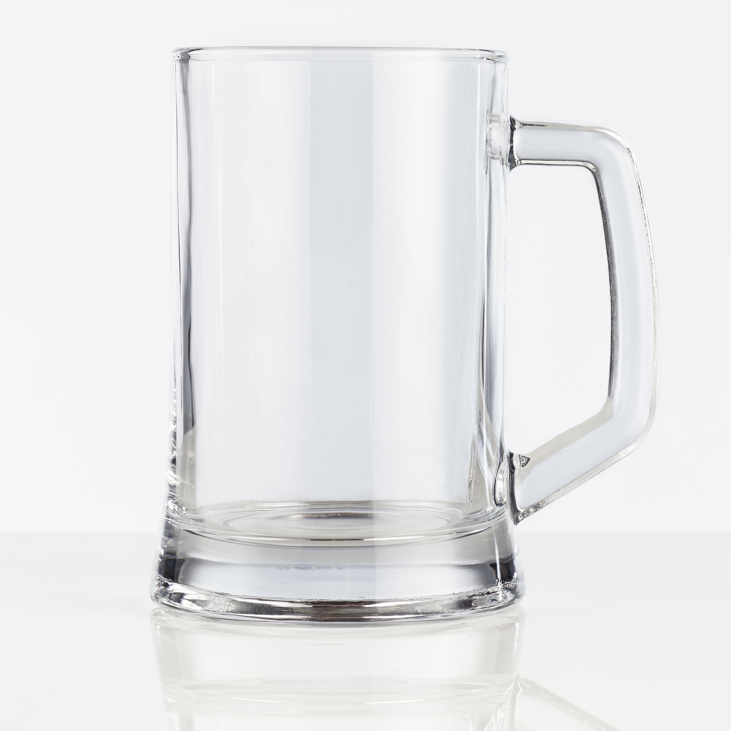 Burns Glass Classic German Stein Beer Mug, 22 oz Thick Construction ...