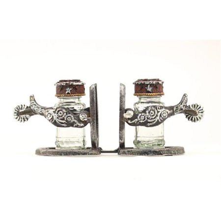 Double S 94743 Western Moments Double Spur Salt & Pepper Shakers - 10 x ...