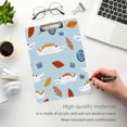 Acrylic Writing Board Gold 12.5*9 Inch Clipboards Transparent Acrylic ...