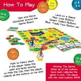 Briarpatch | Pete the Cat Groovy Buttons Game, Ages 3+ - Walmart.com