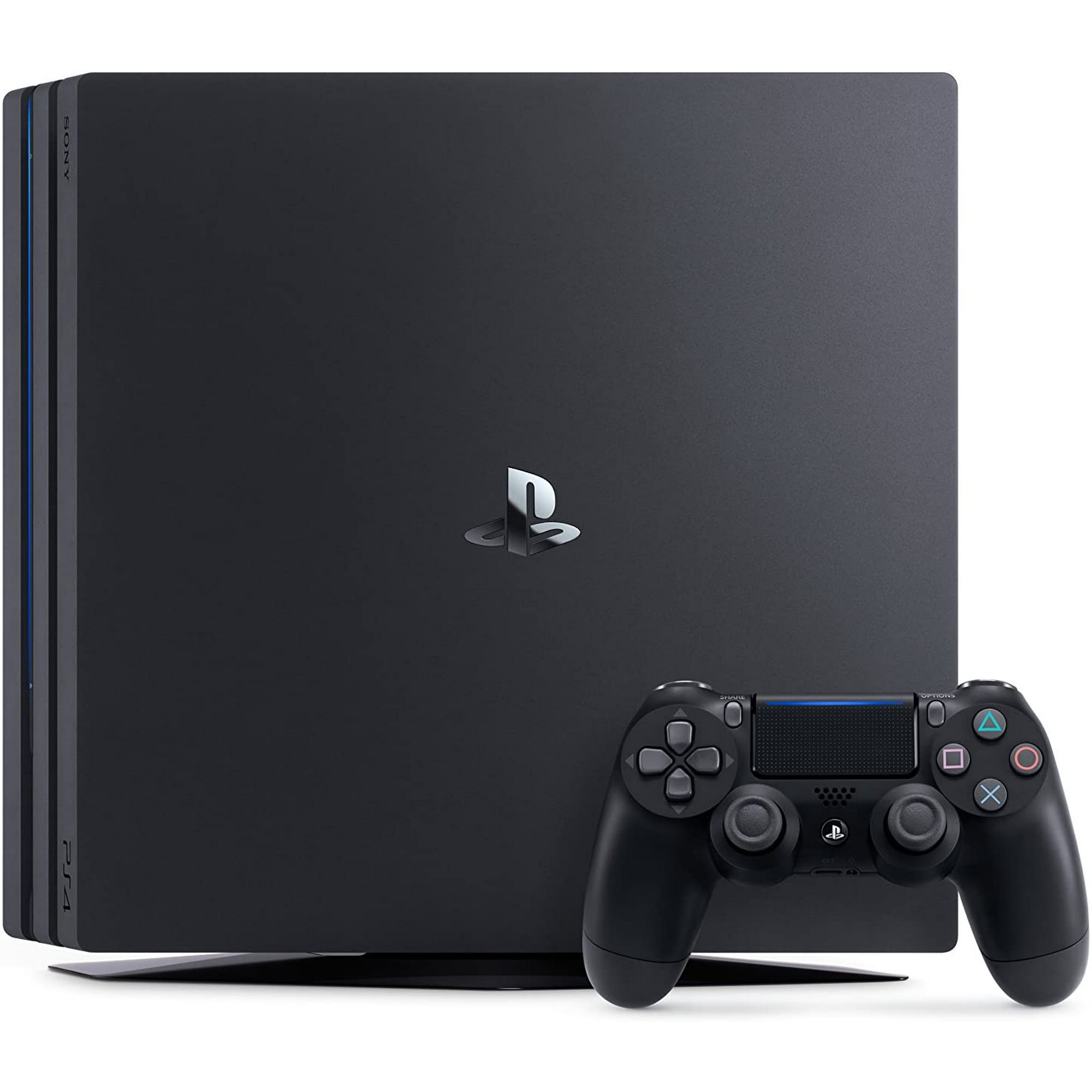 Sony PlayStation 4 Pro Console Jet Black 1TB PlayStation 4 System Walmart