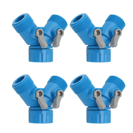 Tap Y Splitter 2 Way Valve Hose Splitter Connector 4pcs - Walmart.ca