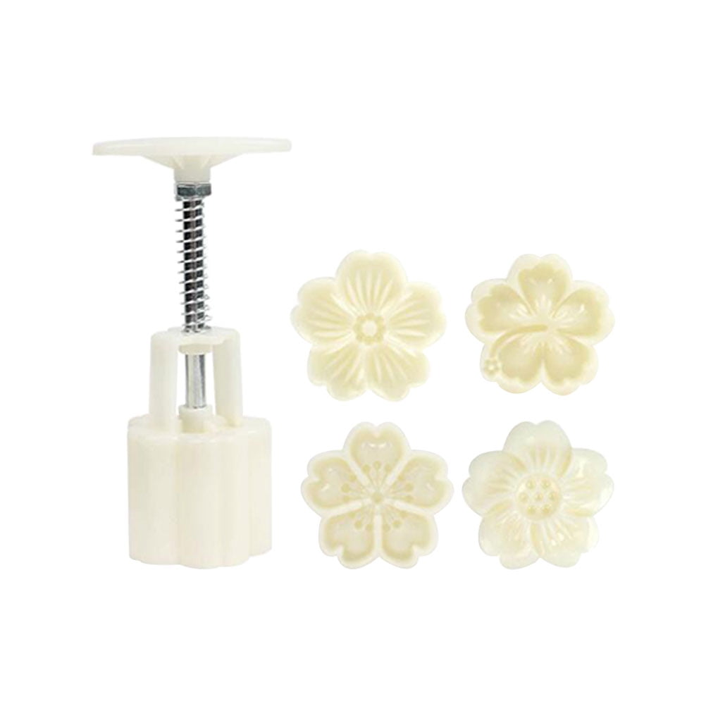 Mold Cake Moon Mooncake Cookie Press Stamp Fondant Molds Mould Hand ...