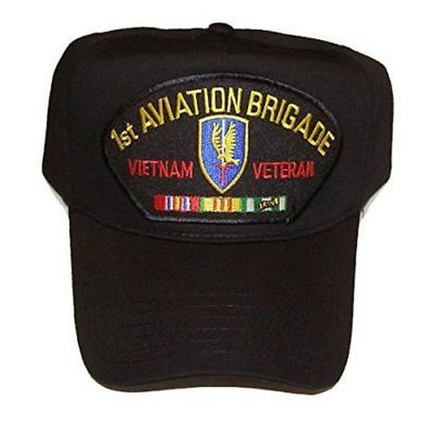 US ARMY FIRST 1ST AVIATION BRIGADE BDE VIETNAM VETERAN HAT CAP W ...