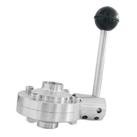 Butterfly Swivel Spigot Sanitary Steel Ball Oil Fitting 1.5 | Walmart ...