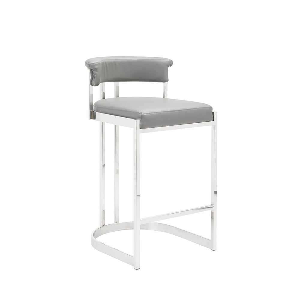Uptown Club Bar Counter Stool, Gray - Walmart.com