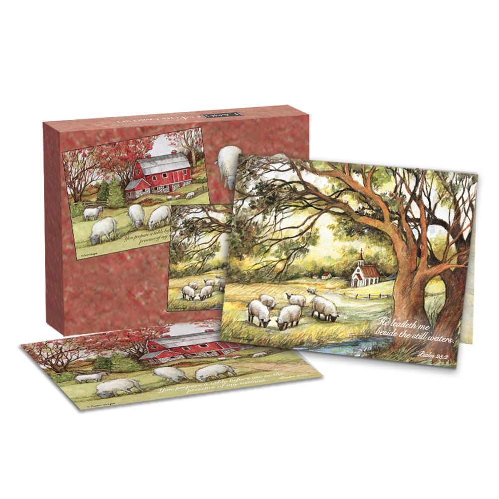 ASSORTED BOXED NOTE CARDS, LORD IS MY SHEPARD - Walmart.com - Walmart.com
