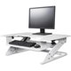 Kantek Desktop Riser Workstation Sit To Stand White, White - Walmart.com