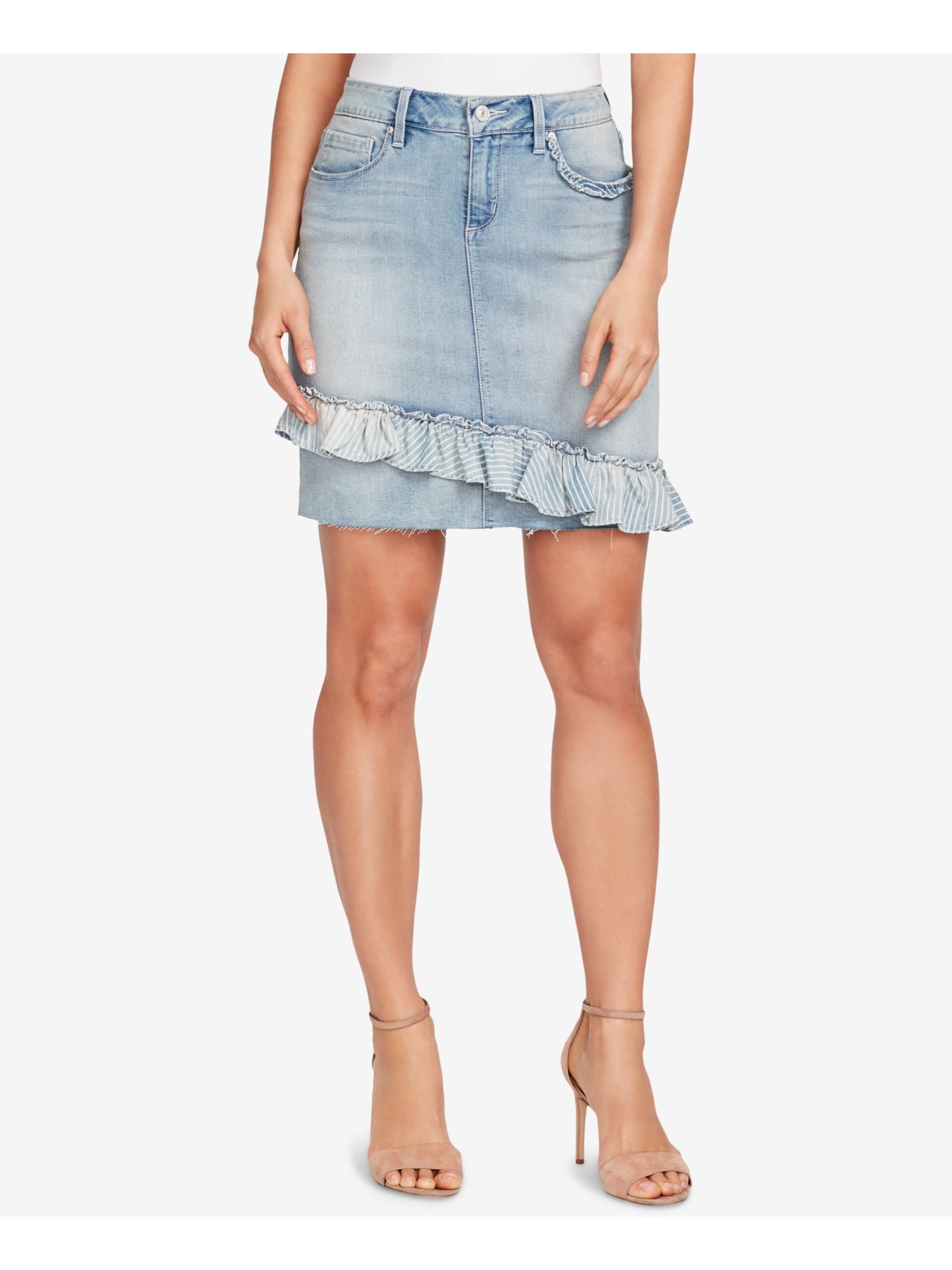 48％割引ブラック系,FREE SIZE【あすつく】 Ameri VINTAGE FRILL DENIM SET UP その他 トップスブラック系FREE SIZE-OTA.ON.ARENA ...