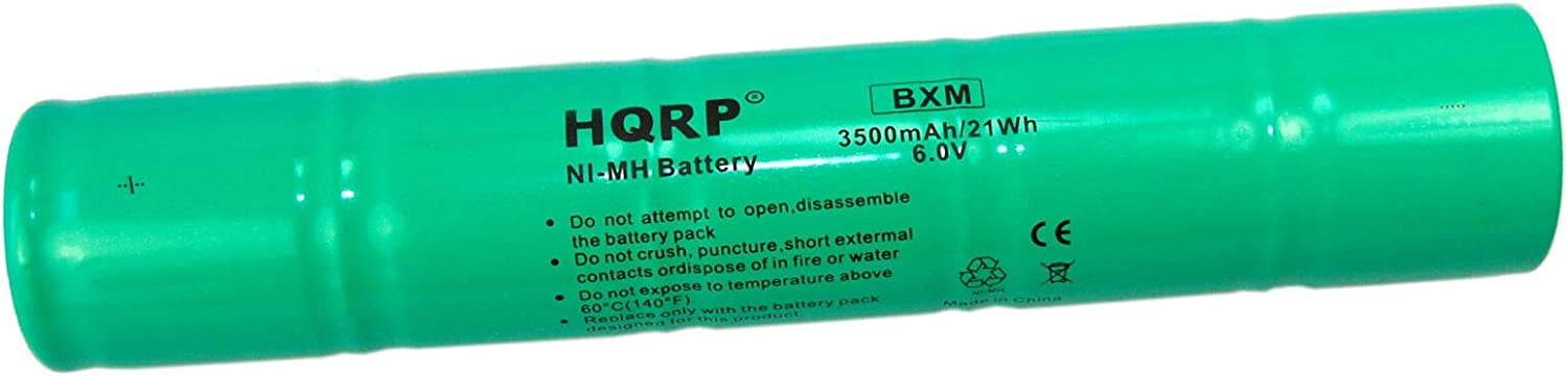 HQRP Battery for Sirchie Bluemaxx BM500LED / BM500 / BM520 / BM525 ...