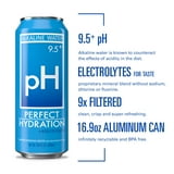 Perfect Hydration 9.5 pH Alkaline Water, Balanced Drinking Hydrate, 16. ...