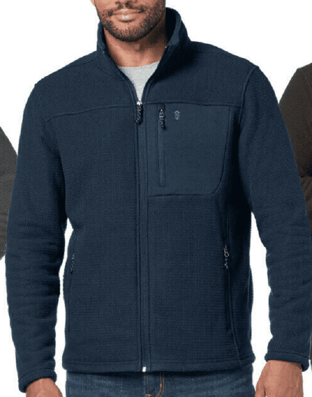 Free Country Men's Grid Fleece Jacket - NWT - Various Colors & Sizes ...